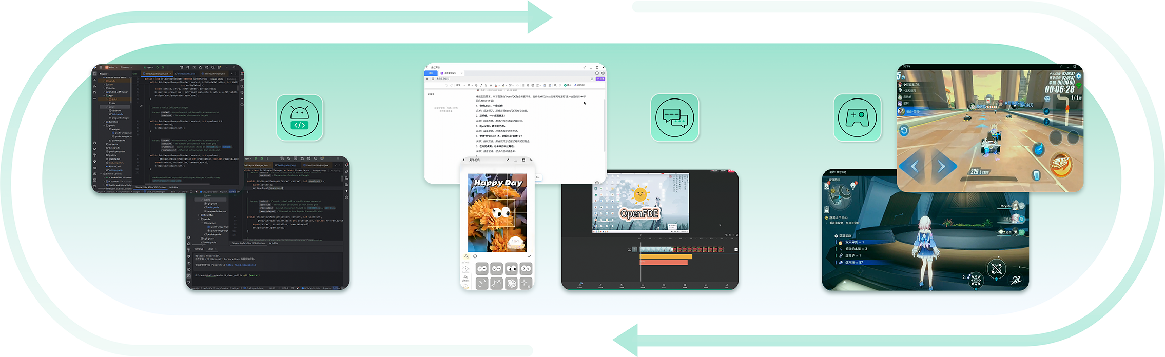 OpenFDE - Using Android Apps and Playing Android Games in Linux Desktop